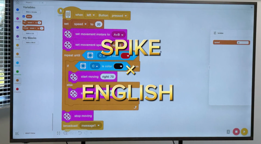 【ロボ団南魚沼校】SPIKE Englishイベントを行いました！ | ロボ団ブログ